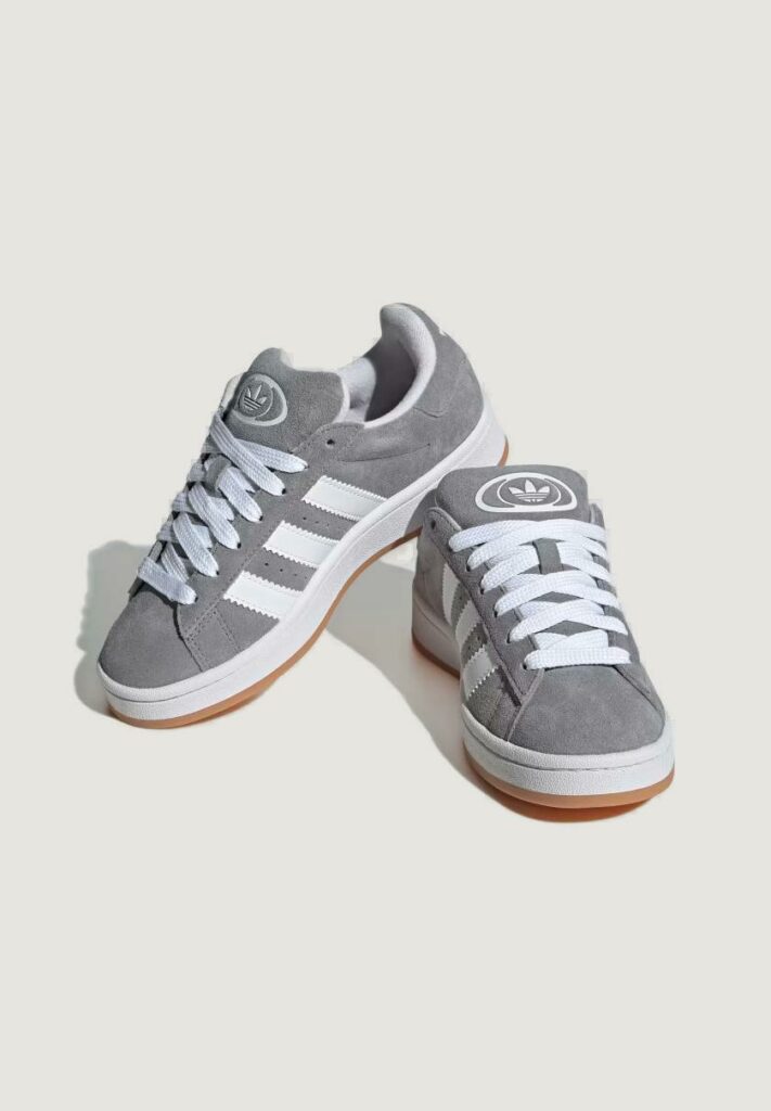 Sneakers Adidas Originals campus jr Grigio | HQ6507 | Ultima Taglia Outlet